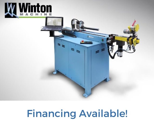 RD8 CNC Dual Stack Semi-Rigid Coax Bender - Winton Machine