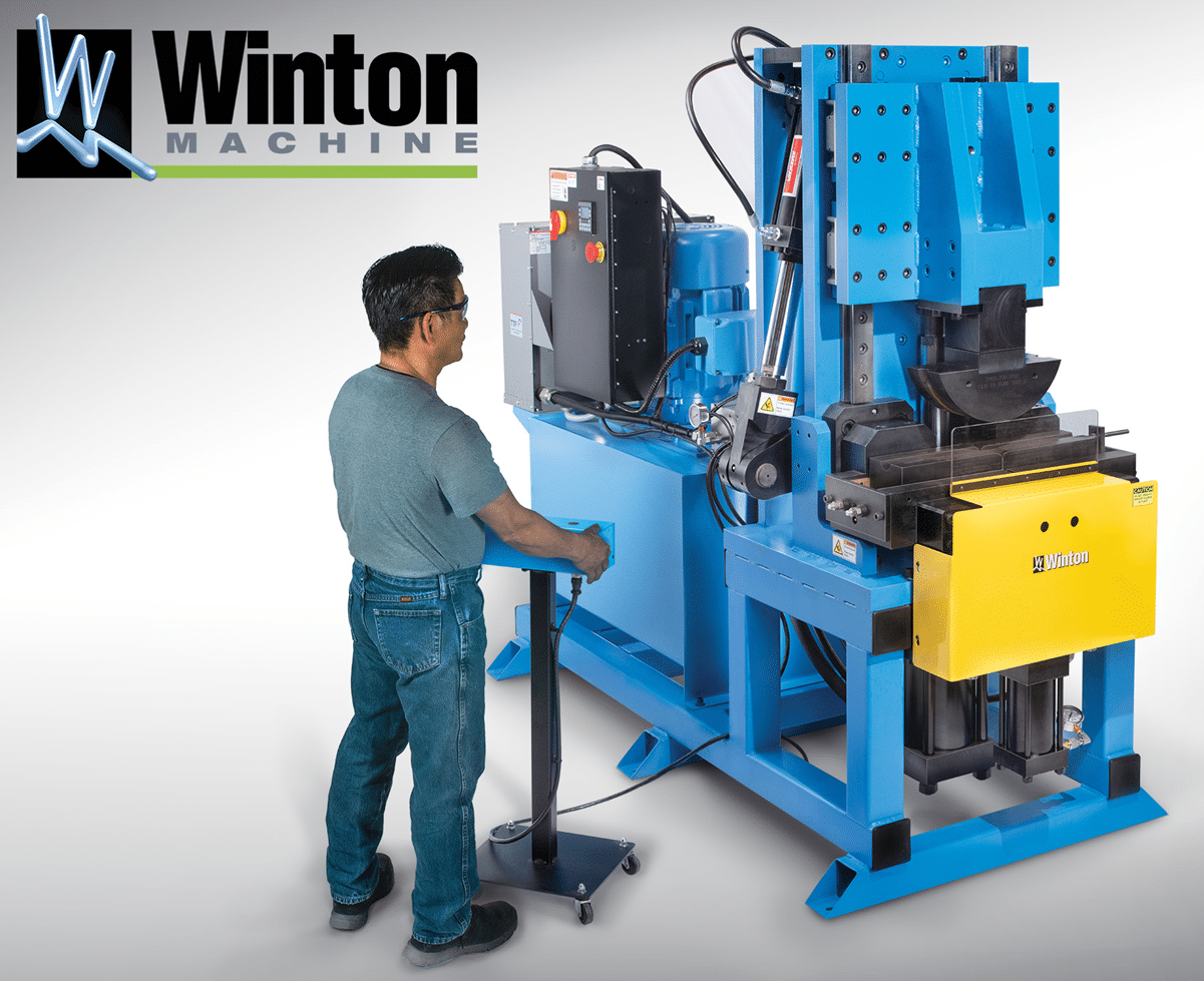 Winton 3000 Vertical Compression Bender - Winton Machine